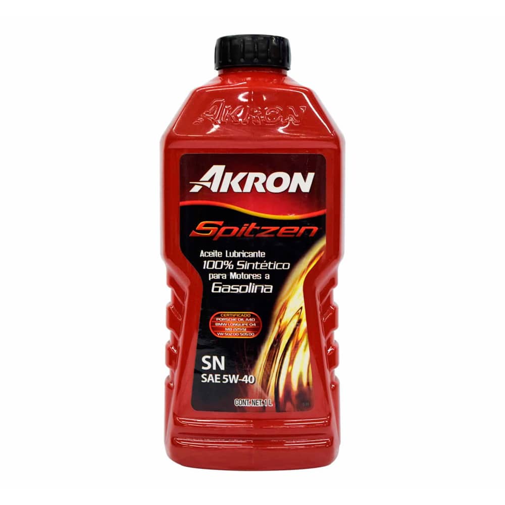 Aceite Spitzen Sae 5W-40 1Lt Akron 812101 - Ferreterias Calzada