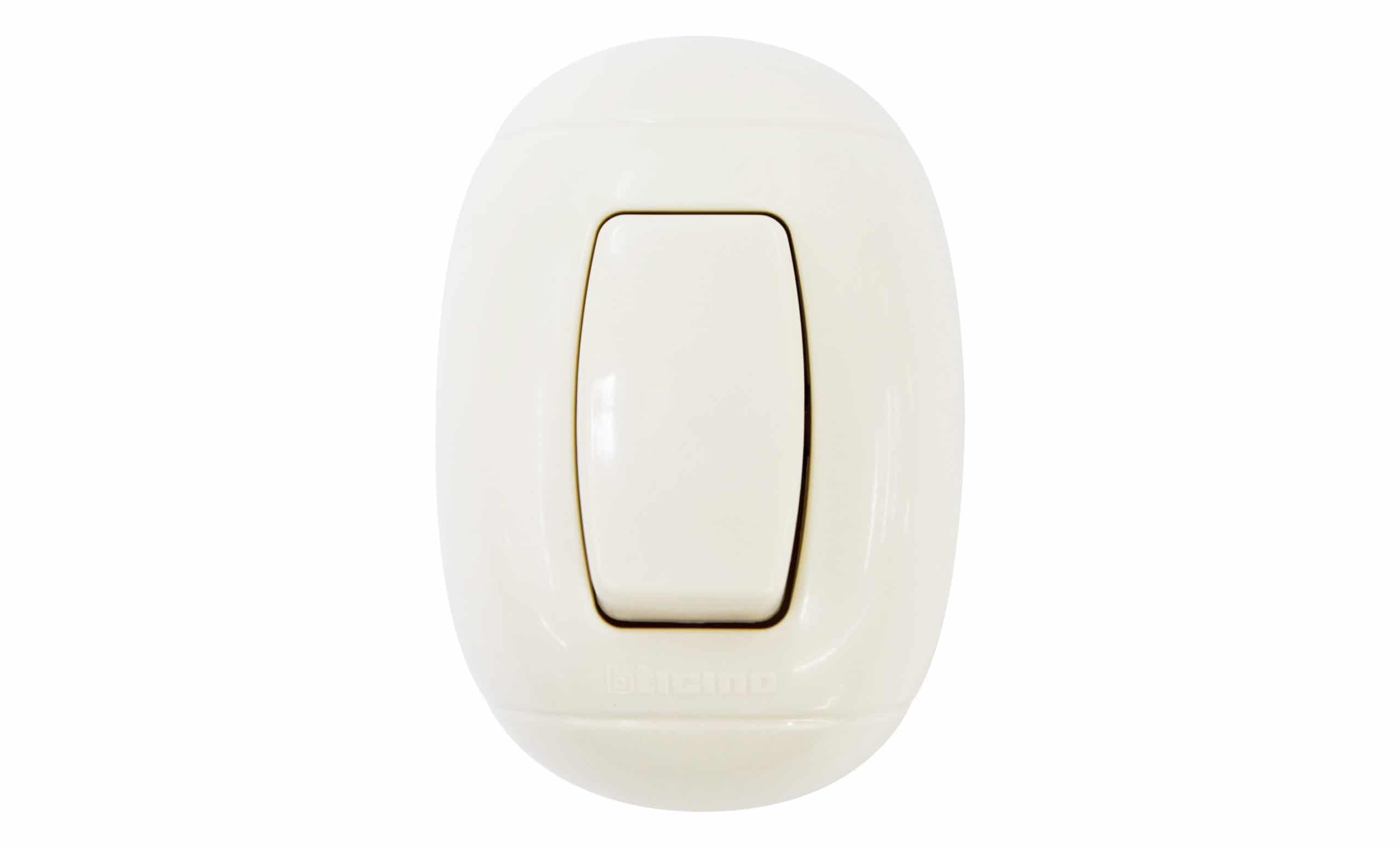 Apagador Sencillo Oval Bticino P52 - Ferreterias Calzada