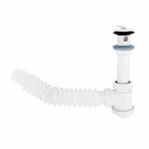 Cespol Flexible De Bote Chico Con Cubierta Plastica Para Lavabo Dica ...