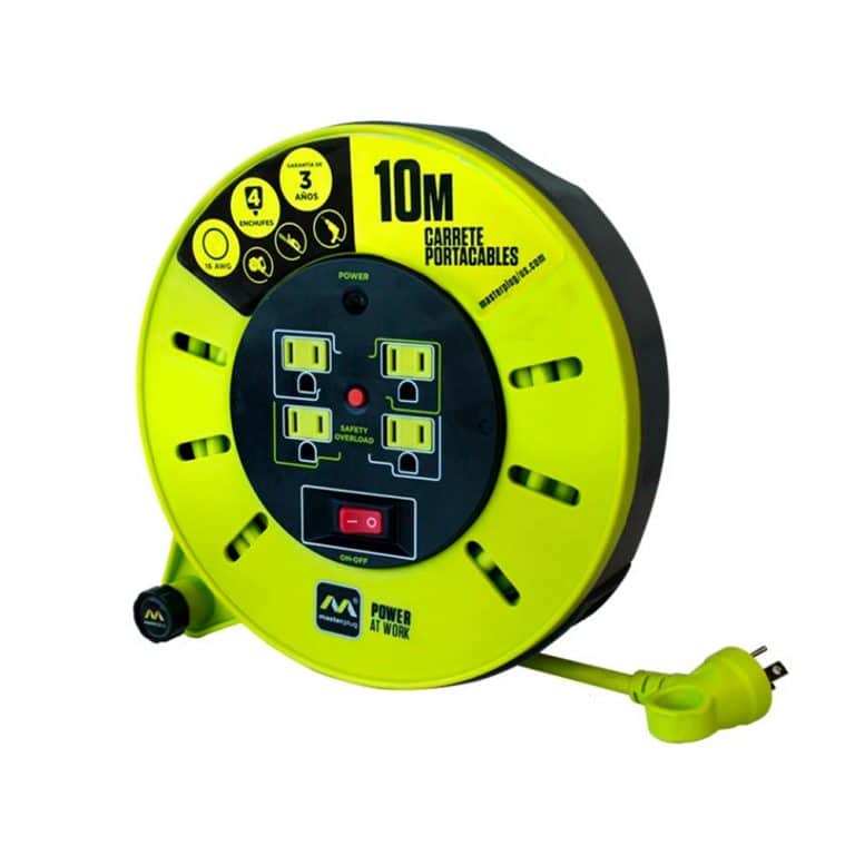 Extension Con Muticontacto 10M Calibre 16 Luceco CMM101116G4SL-MX